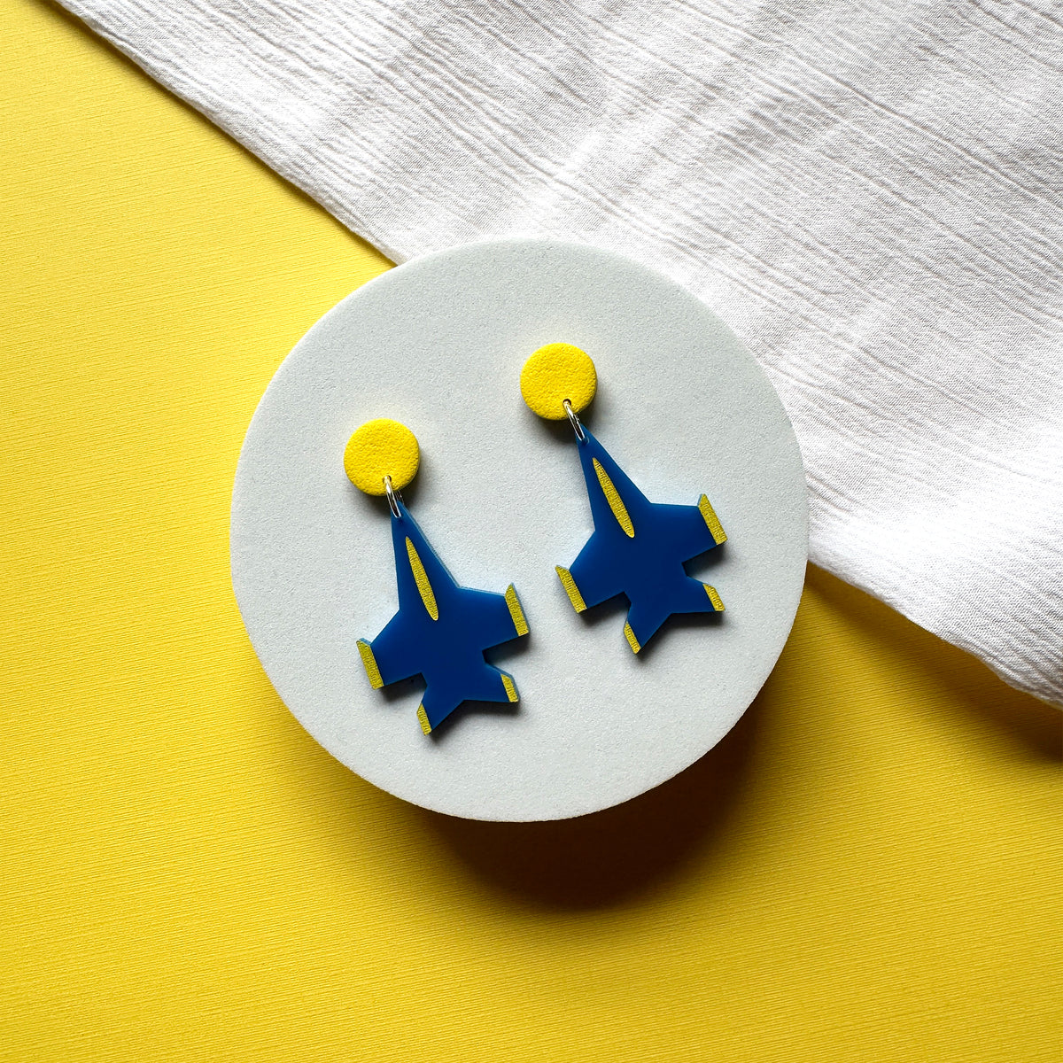 Officially Licensed Big Blue Angel Dangle – The Crafted Makerie