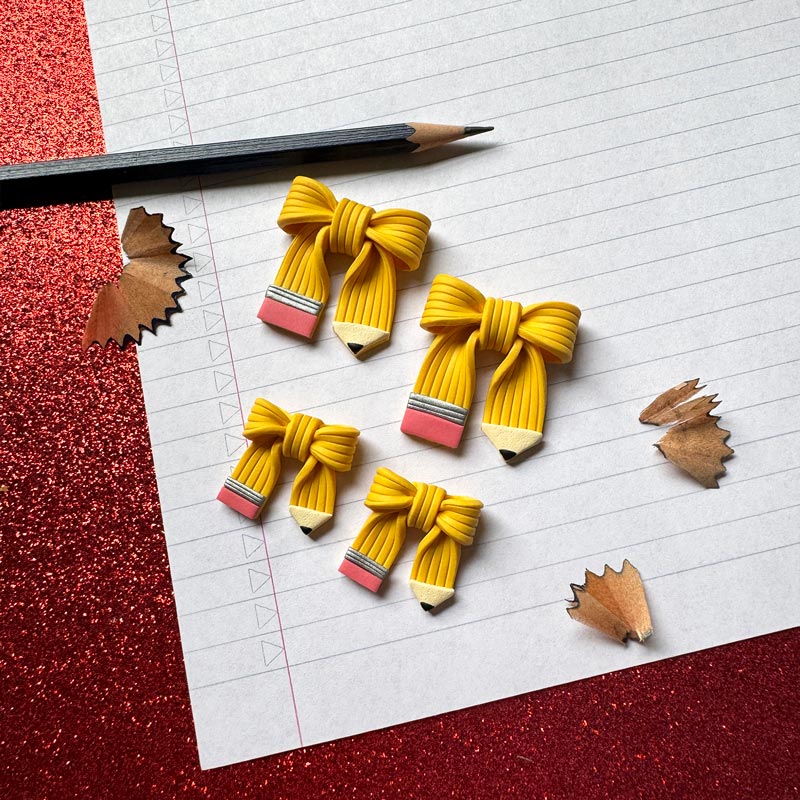 Pencil Bows – The Crafted Makerie